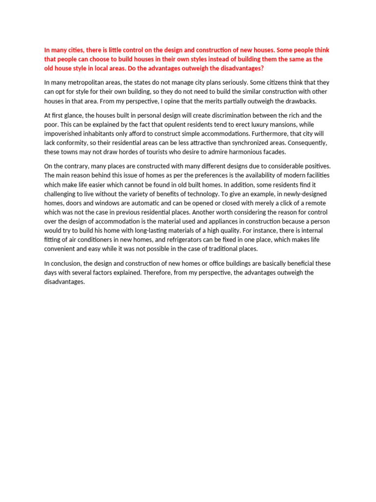 Task 2 - Past Paper | PDF | Home & Garden | Art