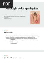 Diagnostico Pulpar y Periapical | PDF | Dolor | Inflamación