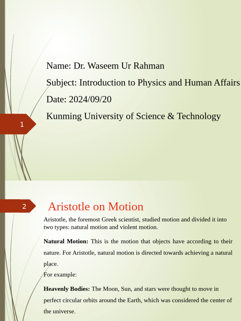 Lecture 2 | PDF | Force | Weight
