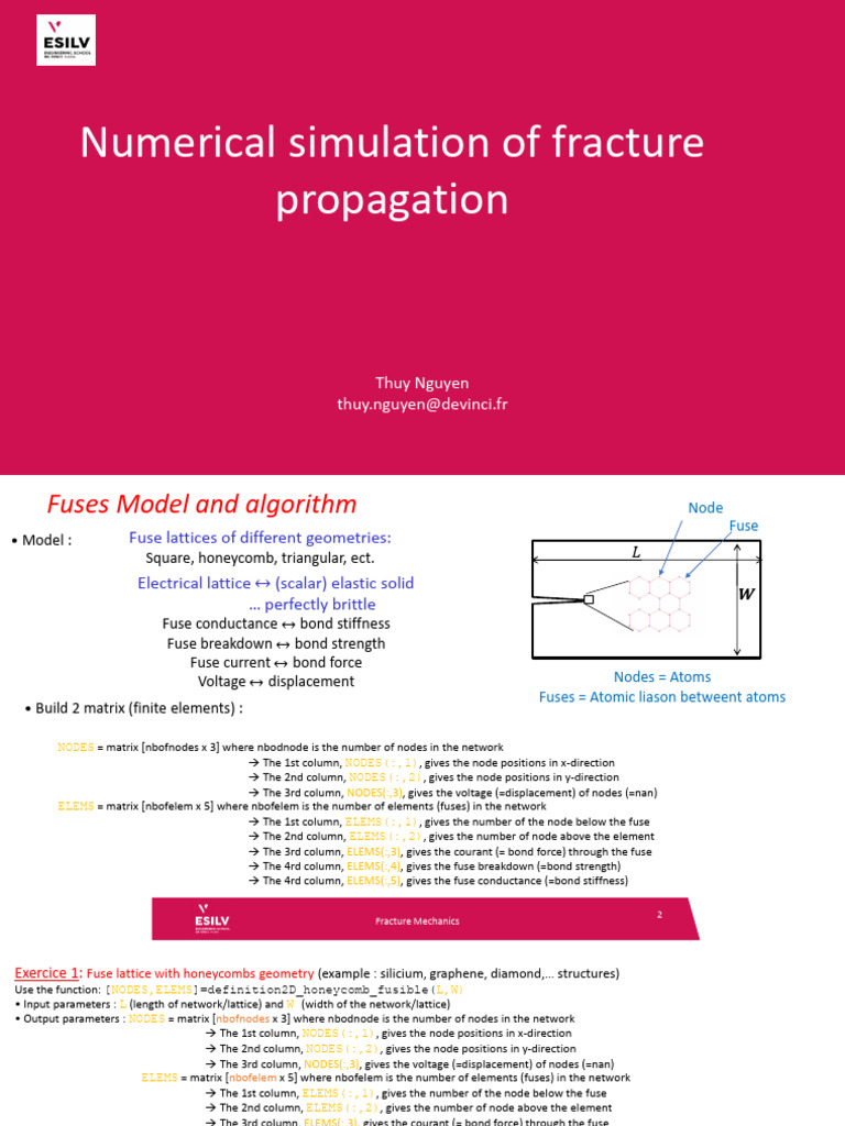 Chapter2 Numerical Simulation Crack PropagationFractureMecanique | PDF | Fracture | Fracture ...
