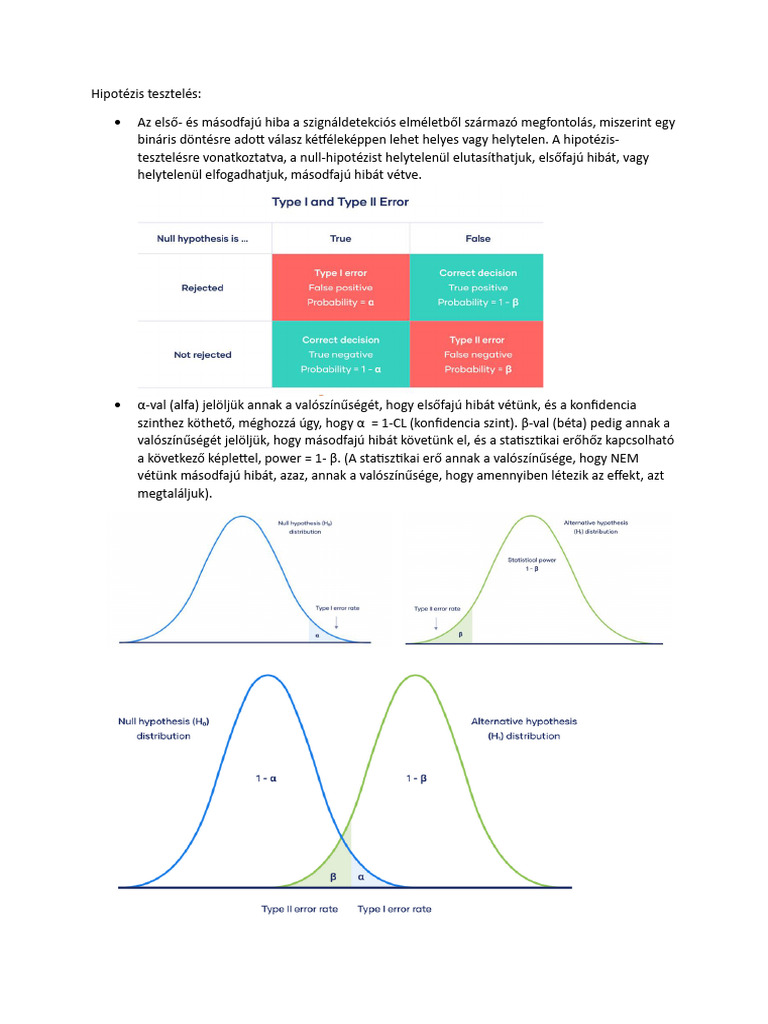 Stat Jegyzet 2-3 | PDF