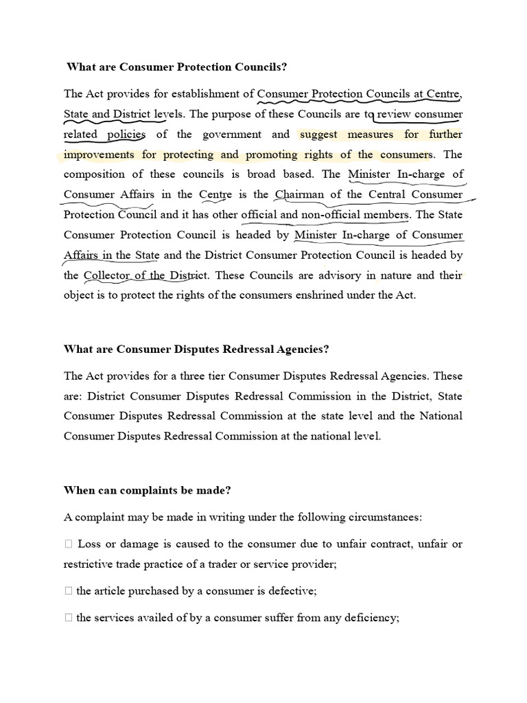 Consumer Prtection Commission | PDF | Consumer Protection | Complaint