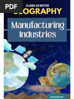 Class 10 Manufacturing Industries Ppt-3 | PDF | Steel | Secondary ...