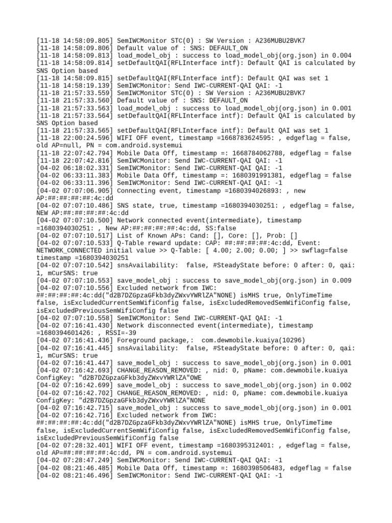 Network Connection Log Analysis | PDF | Computing | Software