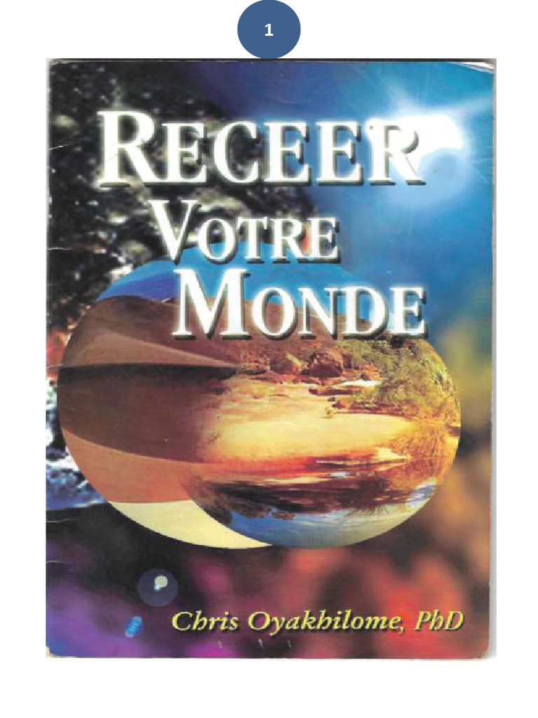 Recreer Votre Monde. Past Chris Oyakhilome | PDF