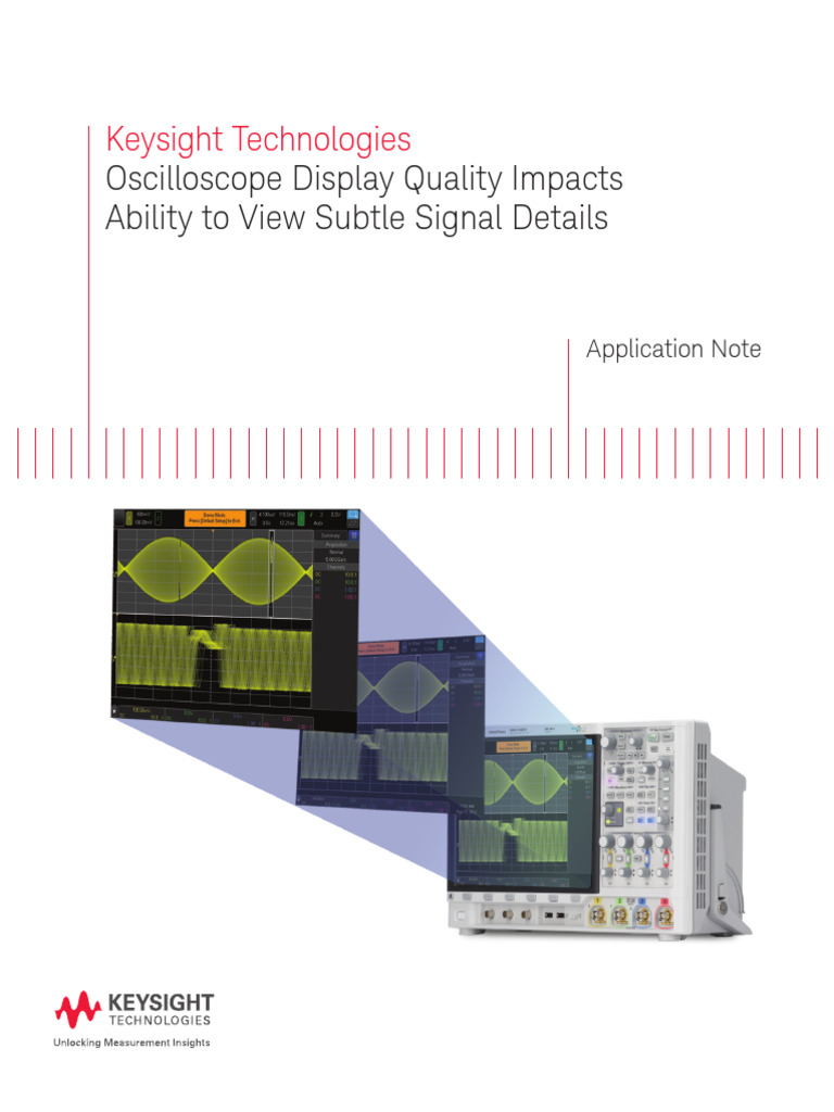 Evaluating Oscilloscopes For Best Display Quality - 5989-2003EN | PDF | Video | Electrical ...