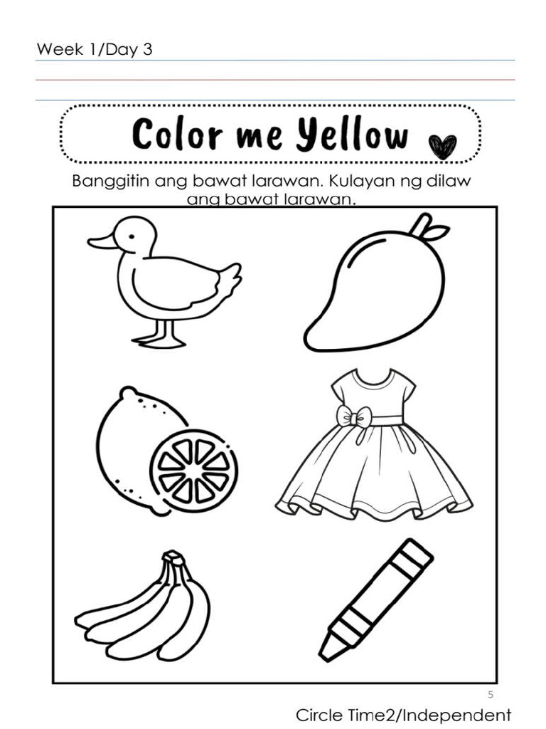 Color Yellow | PDF