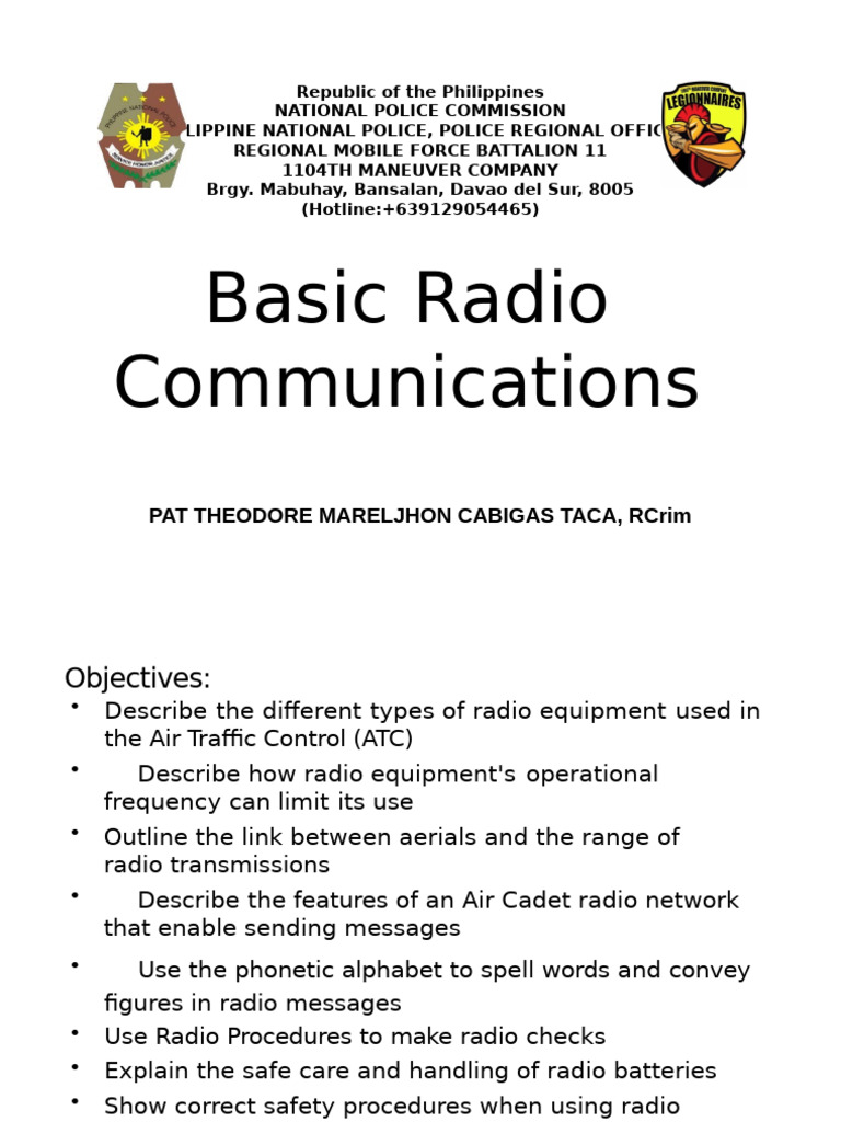 Radio Communications Basics Guide | PDF | Antenna (Radio) | Radio