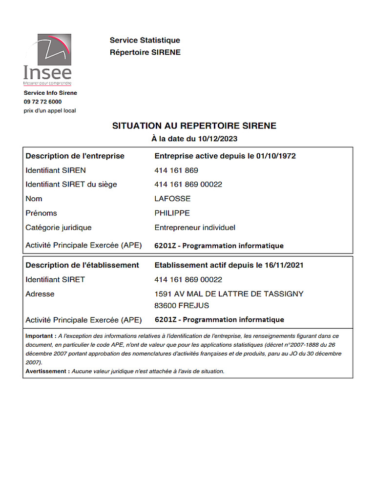Insee | PDF