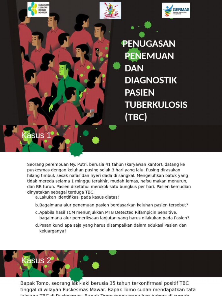 Penugasan Penemuan Dan Diagnostik Pasien Tuberkulosis (TBC) | PDF