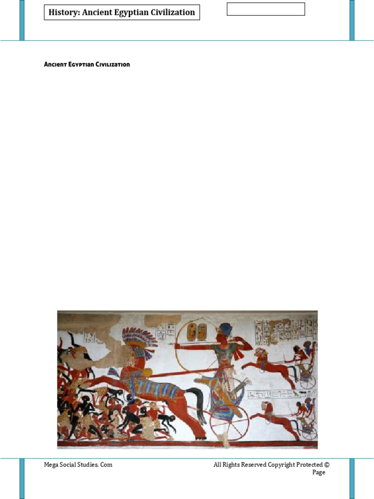 Ancient Egyptian Civilization | PDF | Ancient Egypt