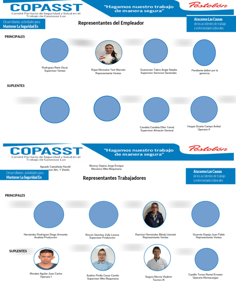 Representantes y Supervisores de Ventas y Almacén | PDF
