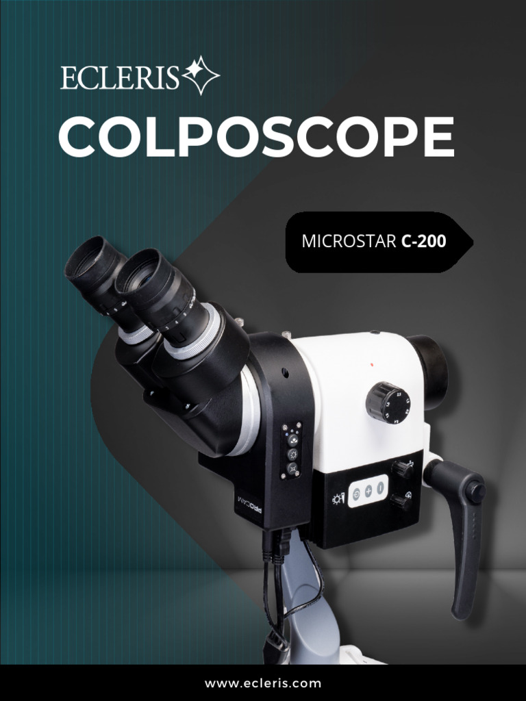 Ecleris C-200 Colposcope Overview | PDF | Camera | Zoom Lens