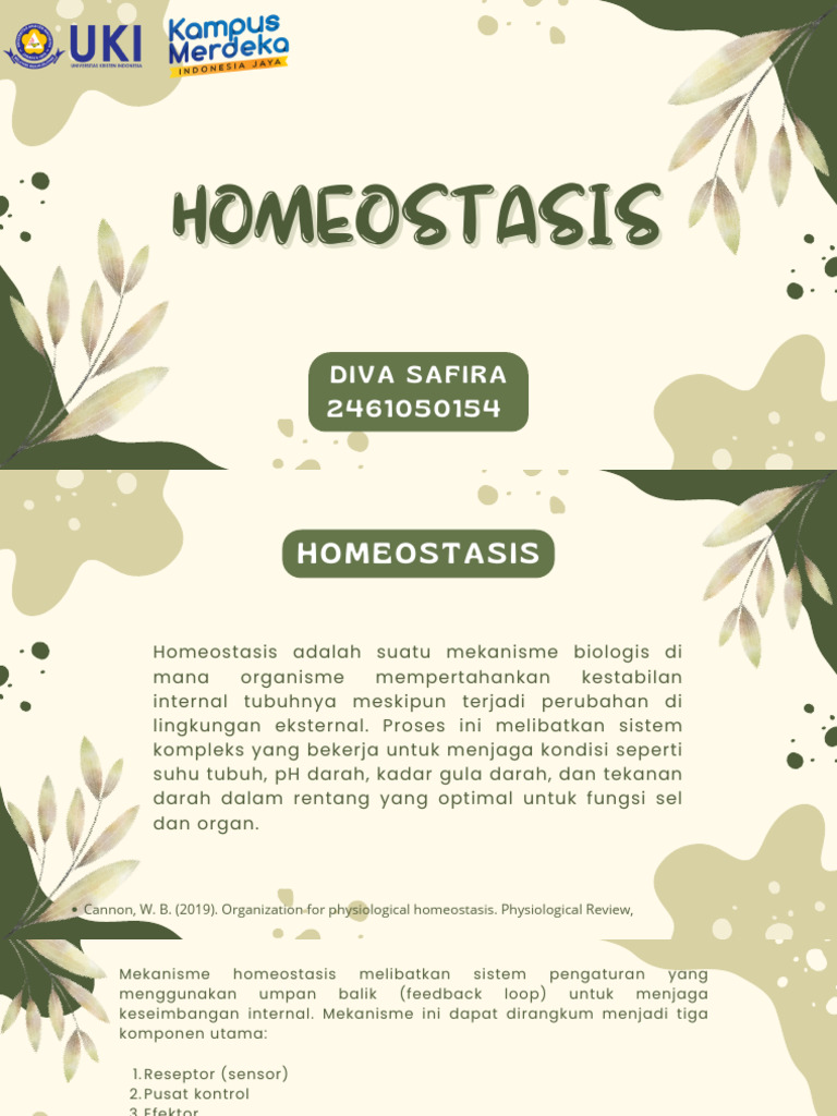 Homeostasis | PDF