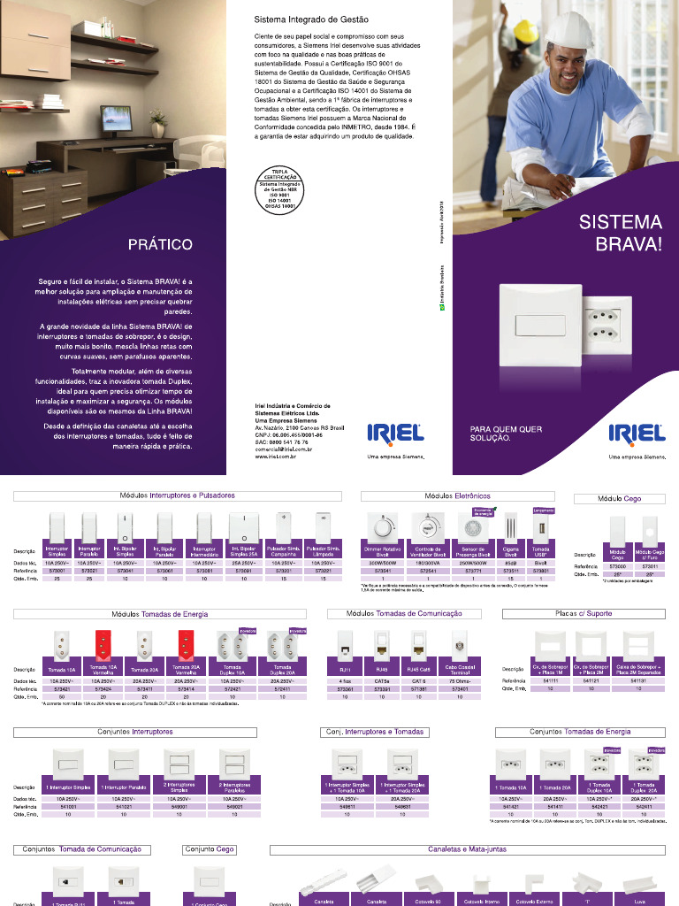 Catálogo Sistema Brava | PDF
