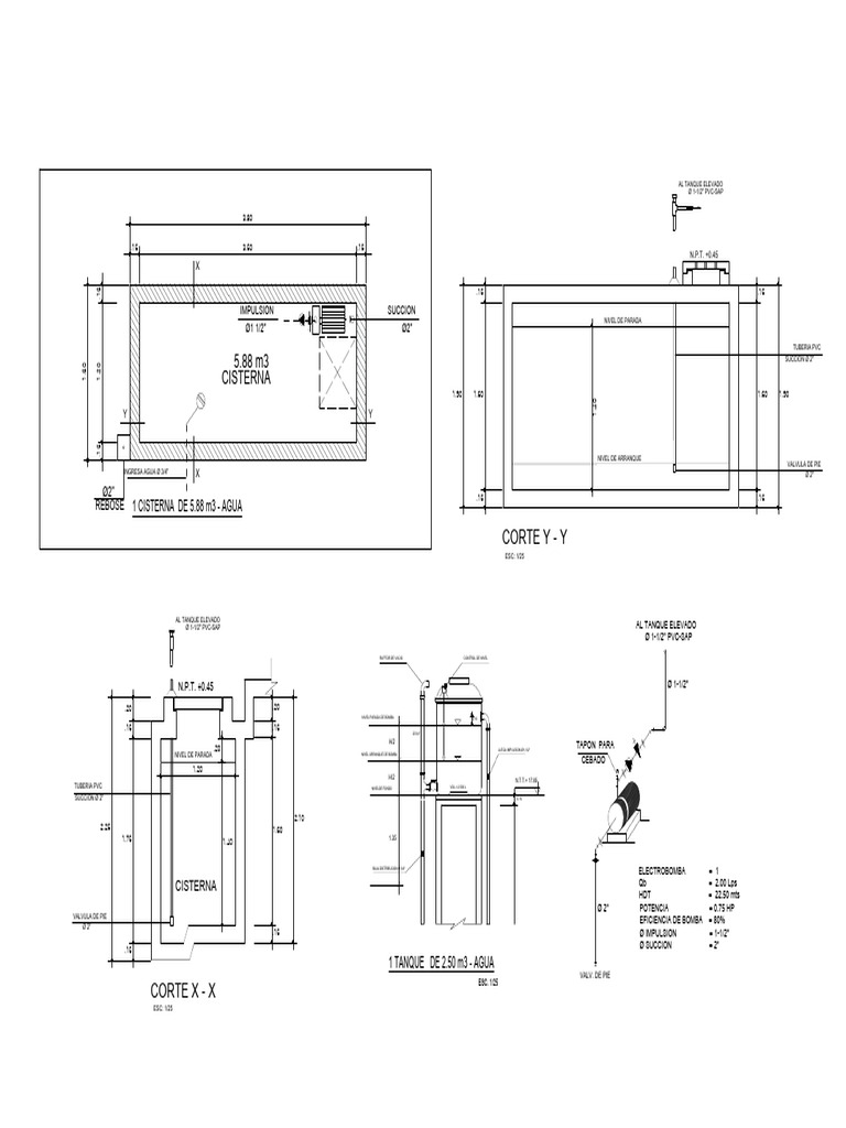 Especificaciones de Sistema de Bombeo | PDF