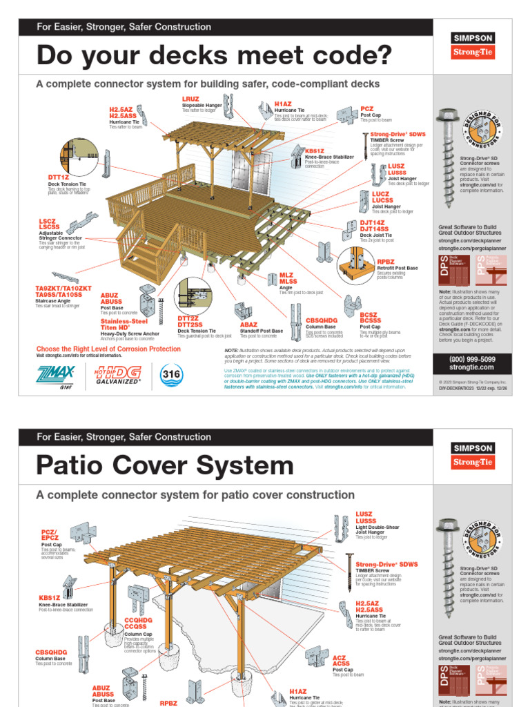 Diy Deckpatio23 | PDF | Structural Engineering | Building Materials