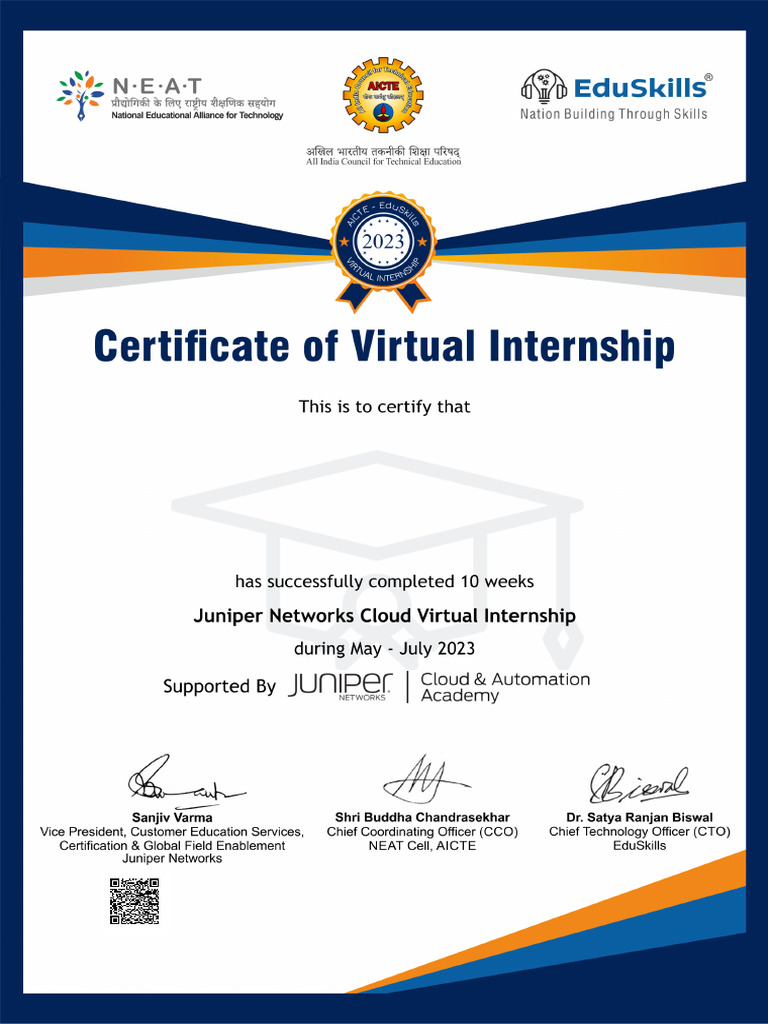 Aicte Certificate | PDF