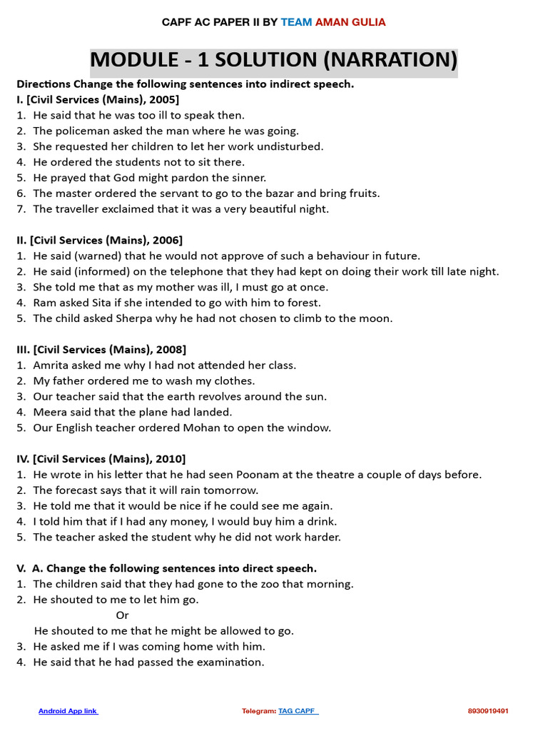 Module - 1 Solution (Narration) - 33847519 - 2024 - 05 - 07 - 18 - 23 | PDF