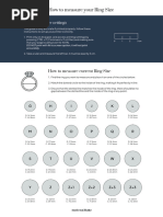 Habib Ring Size Measurement Guide | PDF | Manufactured Goods | Equipment