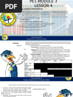 5BX Exercise Chart Levels A-D | PDF