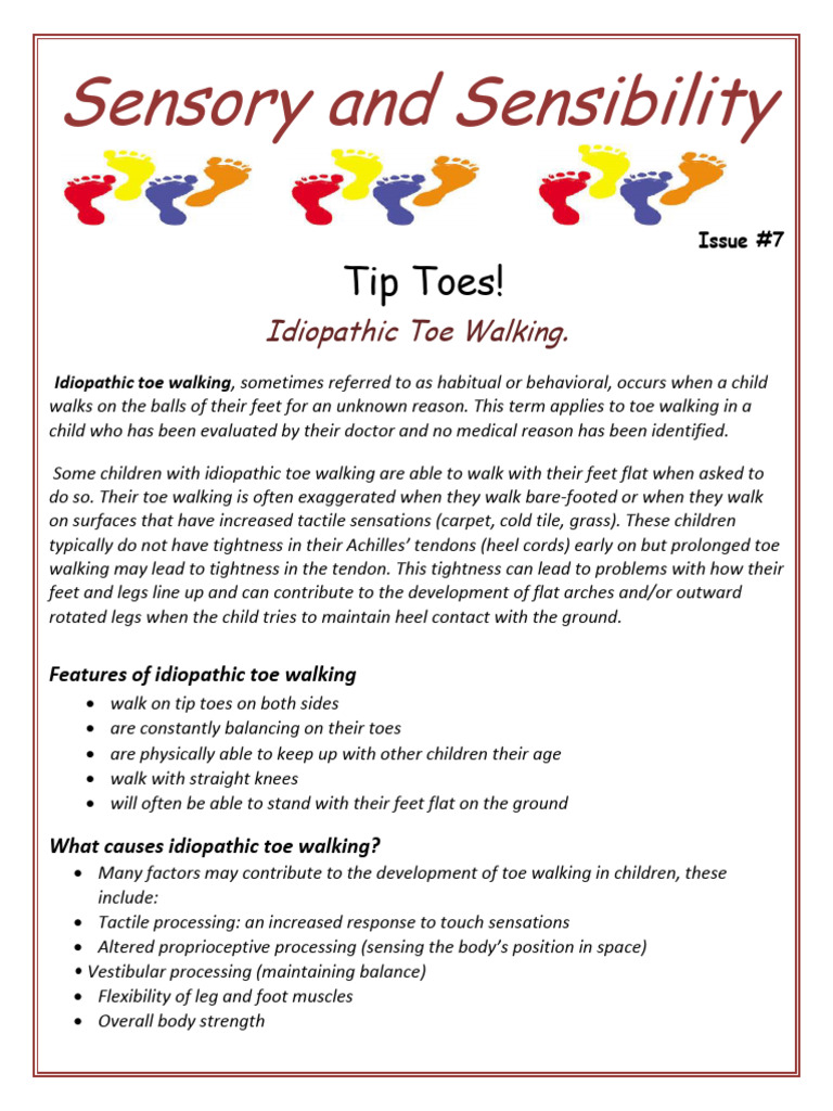 7_toe_walking | PDF | Foot | Shoe