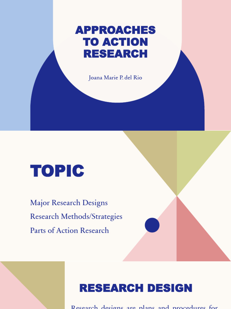 Action Research Design Methods Explained | PDF | Qualitative Research ...