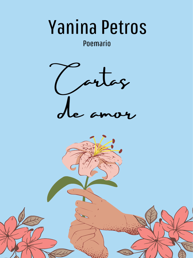 Portada Libro Poemas Ilustrado Azul PDF | PDF