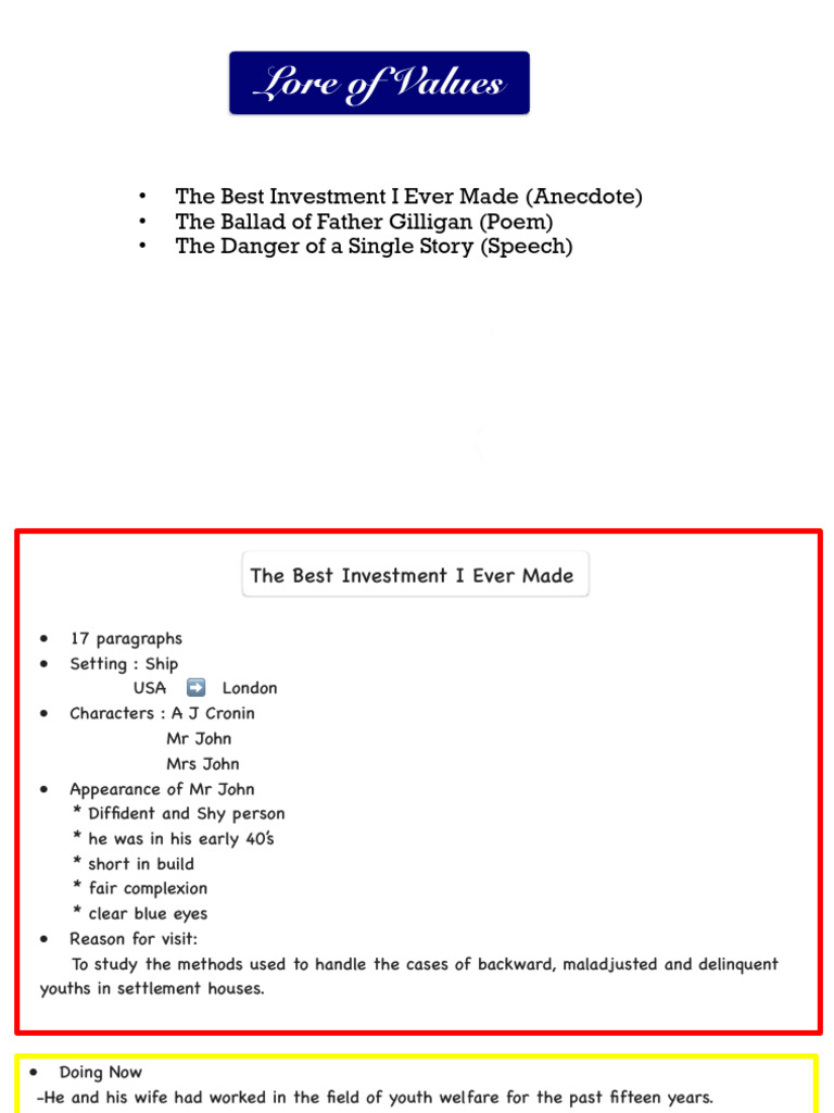 Lore of Values | PDF | Poetry