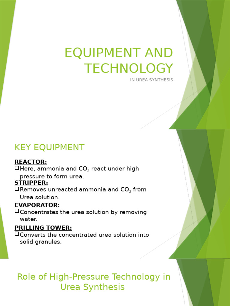 Equipment and Technology | PDF