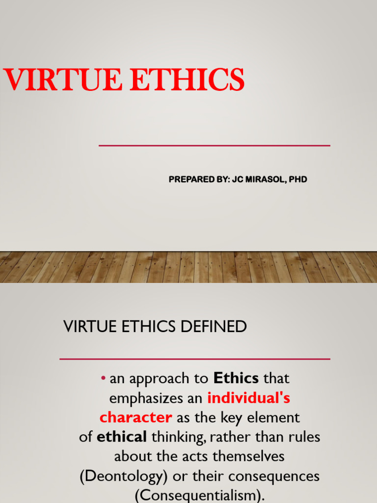 Virtue Ethics | PDF | Virtue | Happiness