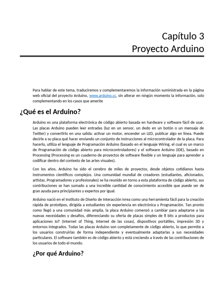 Arduino en Español | PDF | Arduino | Entorno de desarrollo integrado