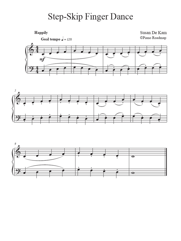 Step-Skip Finger Dance (Warmup) | PDF