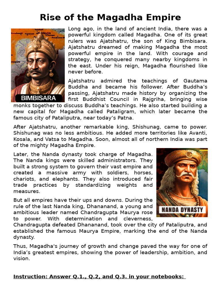 Rise of The Magadha Empire | PDF | Indian Religions | Indian Philosophy
