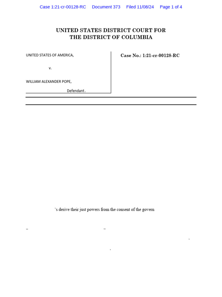 373 - Motion To Continue The Trial Date | PDF | Continuance | Trials
