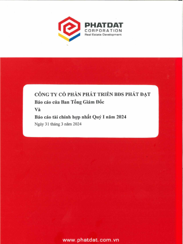 PDR BCTC Hop Nhat Q1.2024 | PDF