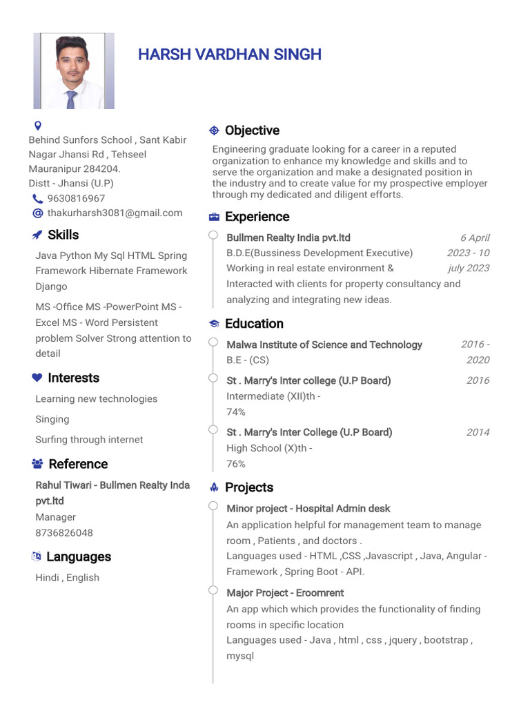 Herryresume | PDF | Computing | Web Development