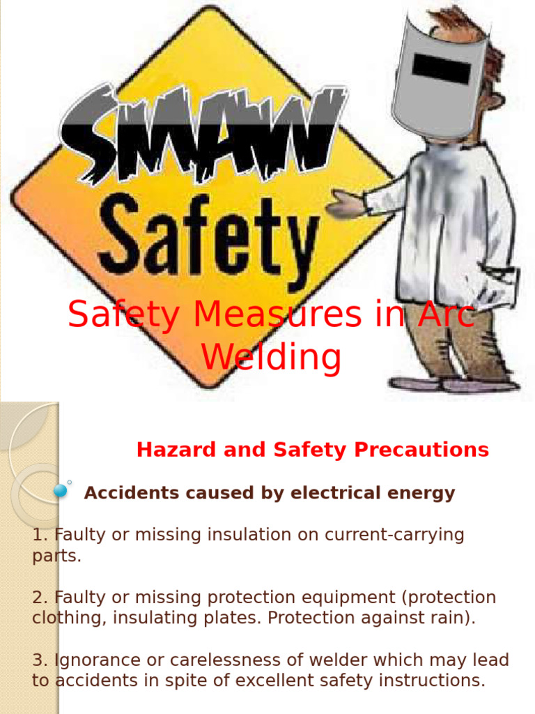 Arc Welding Safety Measures and Hazards | PDF | Welding | Construction