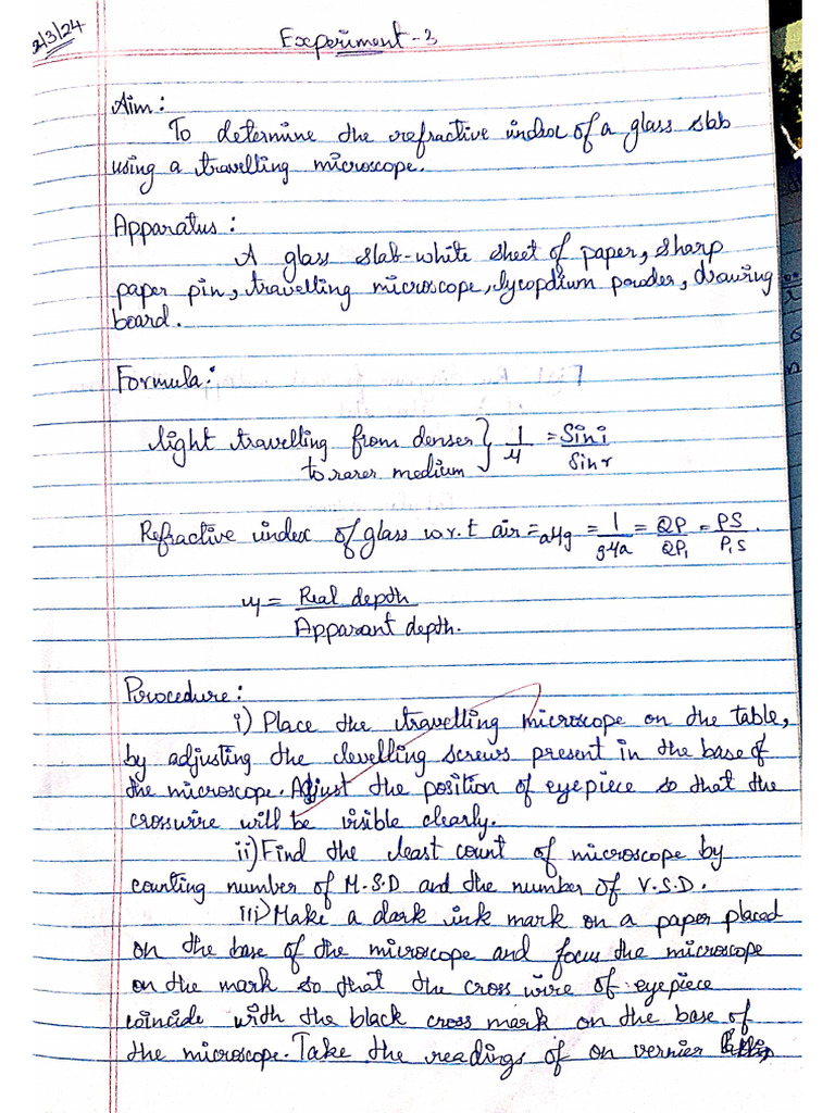 Pradeep's Observation Note | PDF