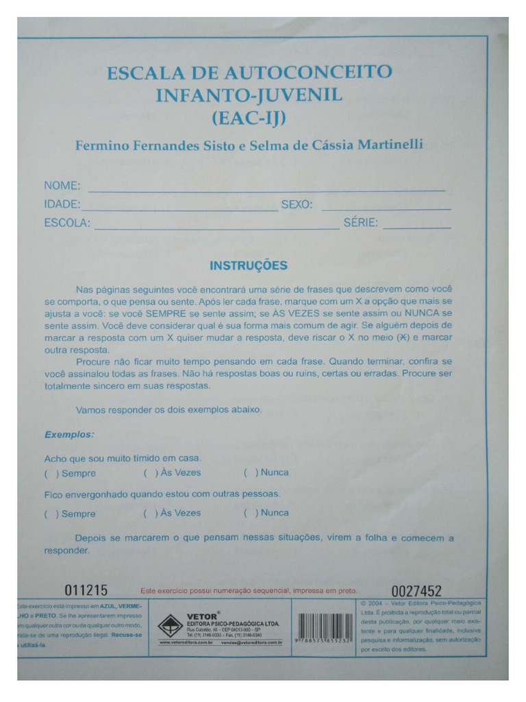 EAC - IJ Caderno | PDF