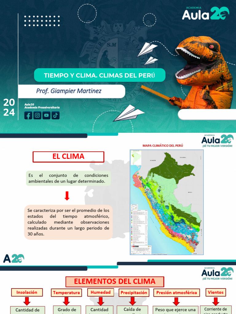 PDF Tiempo Clima Elem Fact Intensivo | PDF | Clima | Clima templado