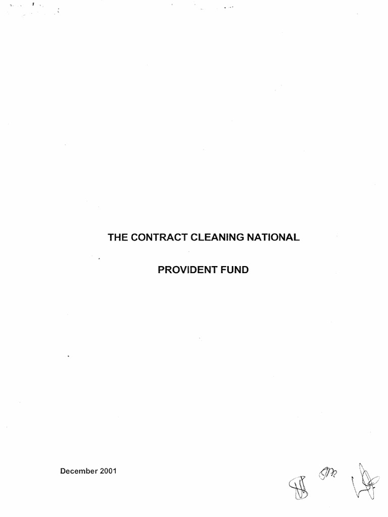 Provident Fund Rules | PDF