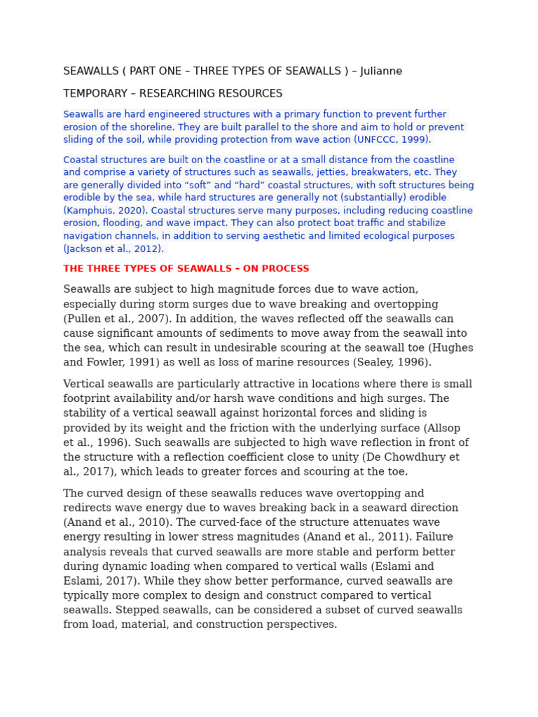 RRL - CAPSTONE Grade 12 From EC | PDF | Coast | Erosion