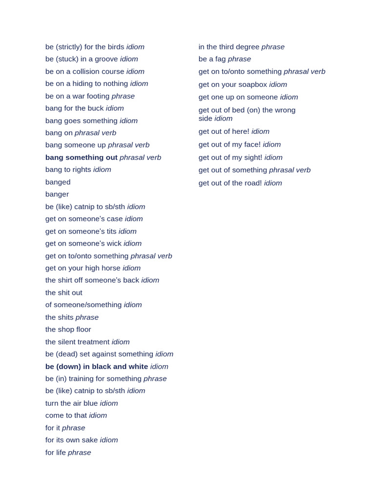 Bang Something Out | PDF | Language Arts & Discipline | Poetry