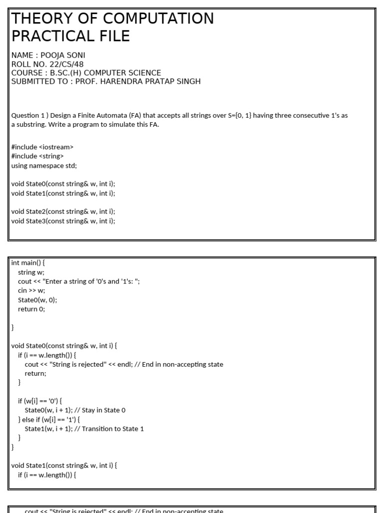 Toc Prac Pdf Namespace String Computer Science 