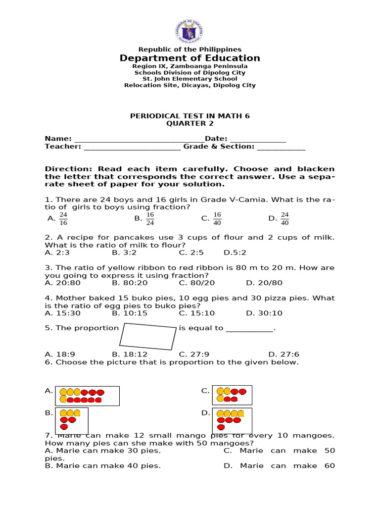 MATH-Q2- | PDF | Exponentiation | Mathematics