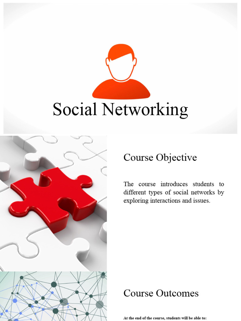 MOD 1 | PDF | Social Network | Intimate Relationships