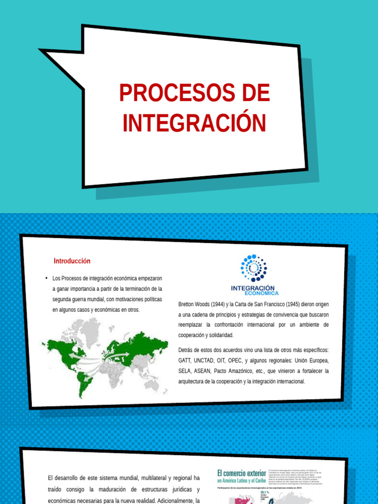 Procesos de Integracion | PDF | Arancel | aduana
