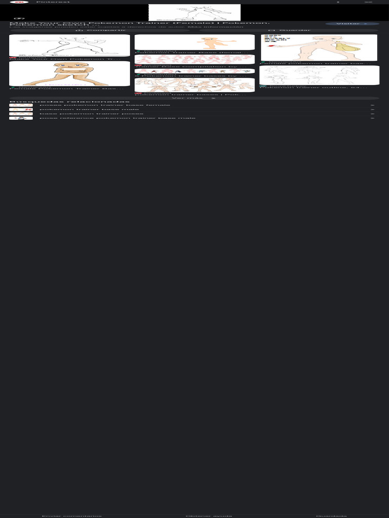 Female Pokemon Oc Base - Búsqueda de Google | PDF