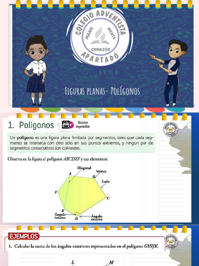 Figuras Planas: Polígonos Explicados | PDF